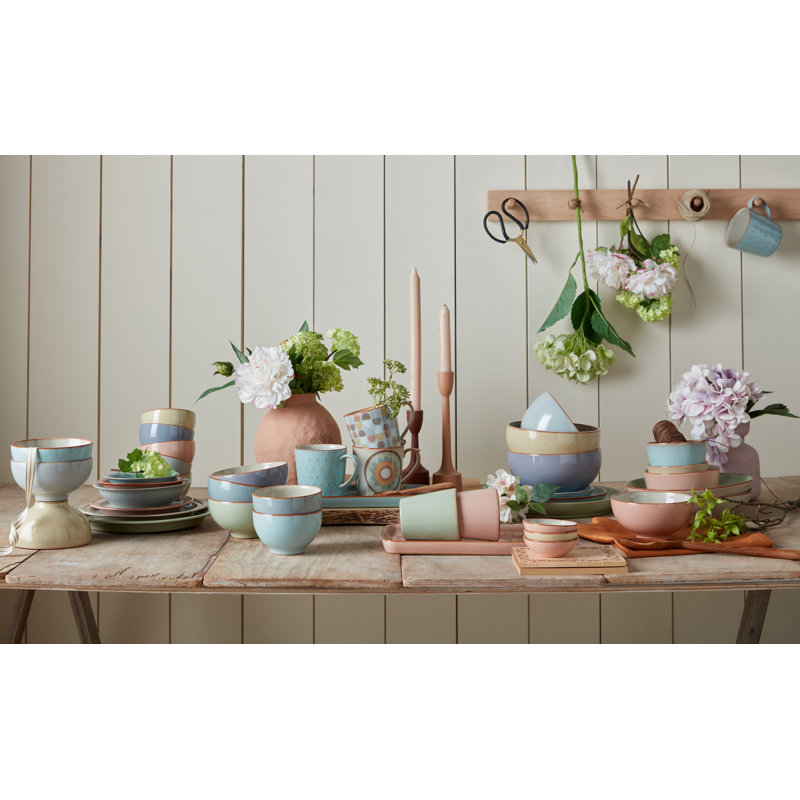 Denby Heritage Pavilion Large Rectangular Platter & Reviews | Wayfair